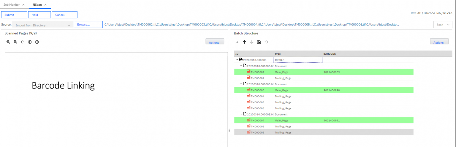 IBM Datacap – Identify pages and create documents directly in Navigator Scan – justecm.de