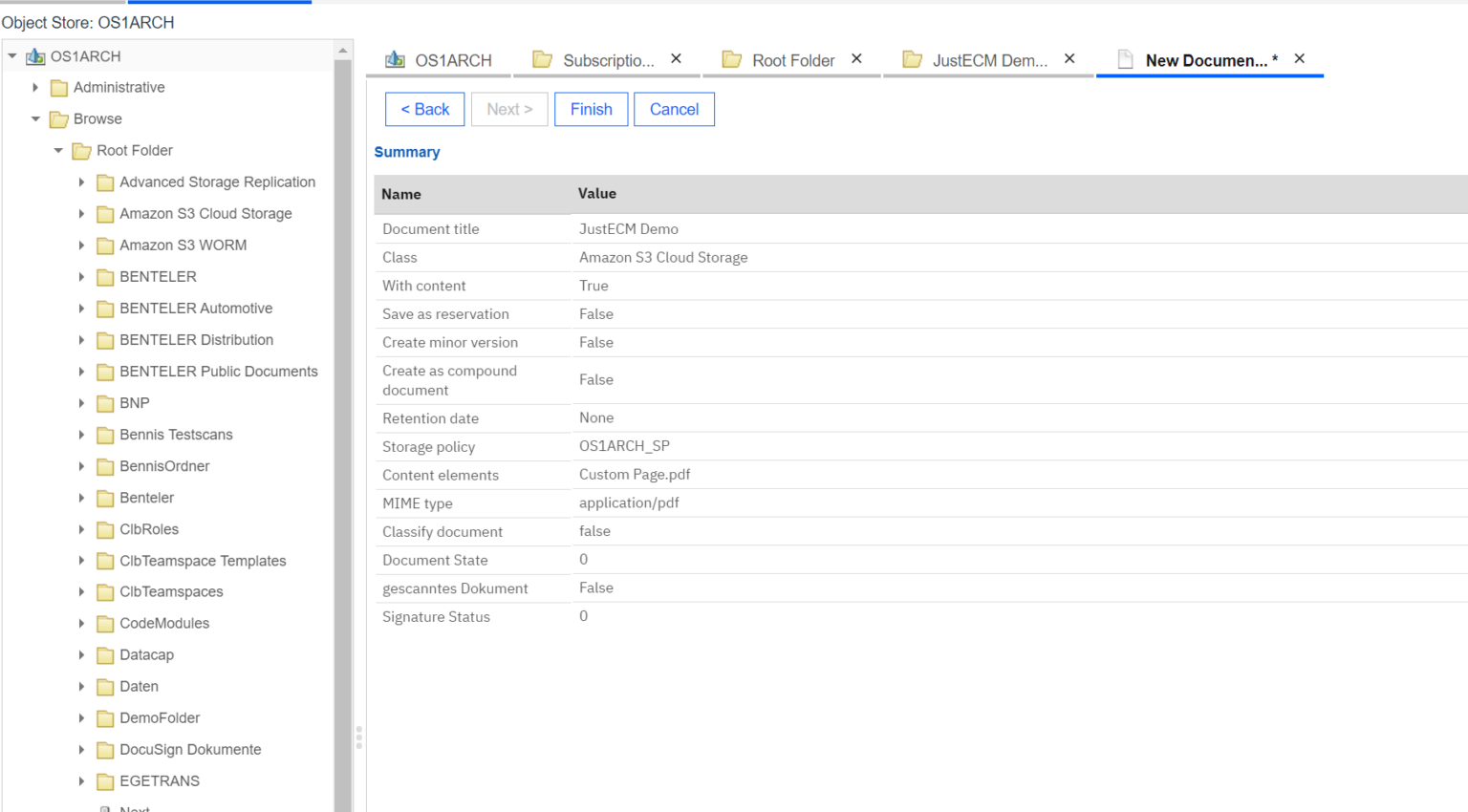 Ibm Filenet Inheritance Of Folder Permissions On Documents Added To The Folder Justecm