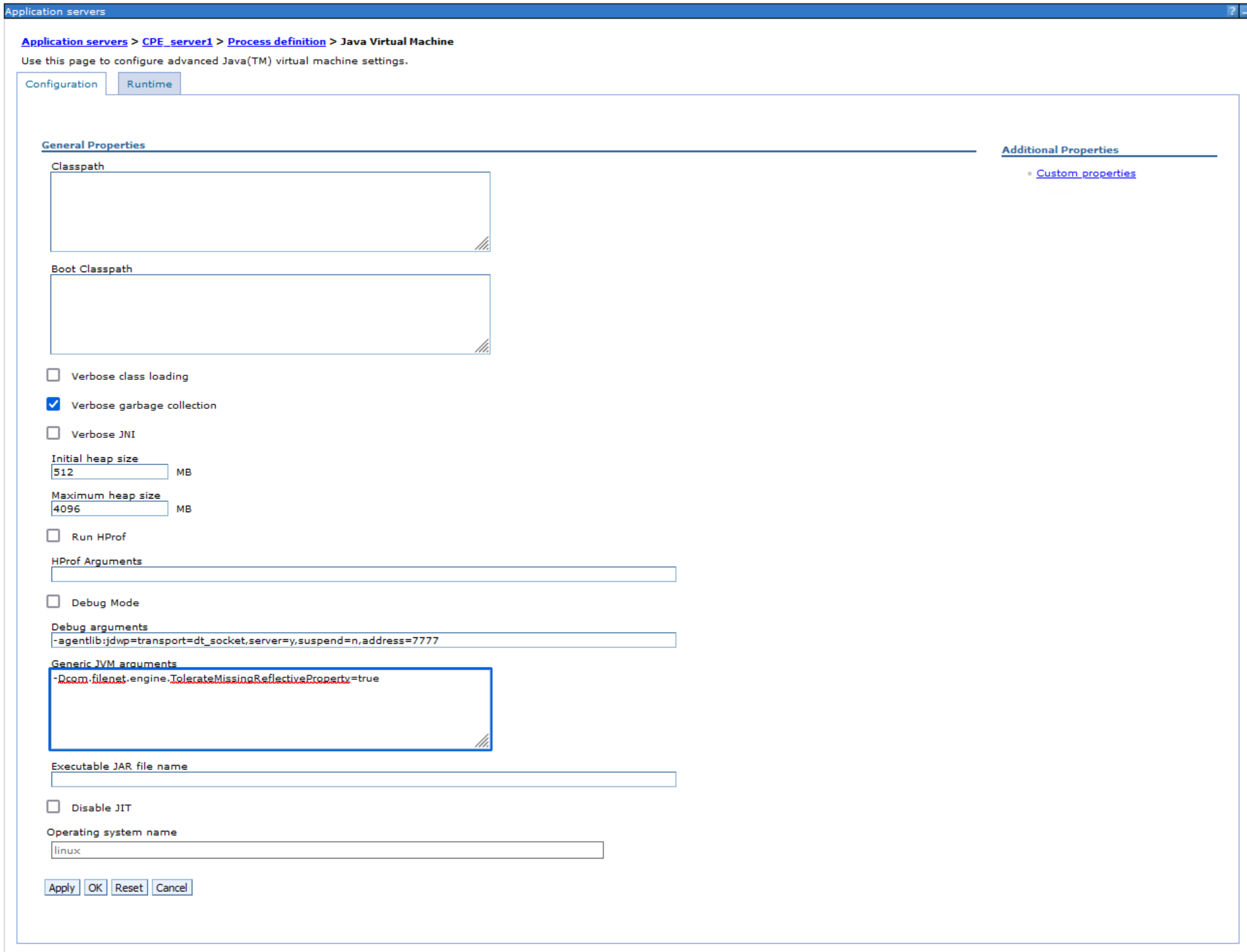 IBM Content Collector – Creation of P8 document class fails with E ...